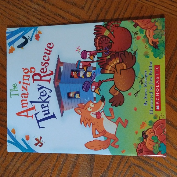 Scholastic | Other | The Amazing Turkey Rescue Book | Poshmark
